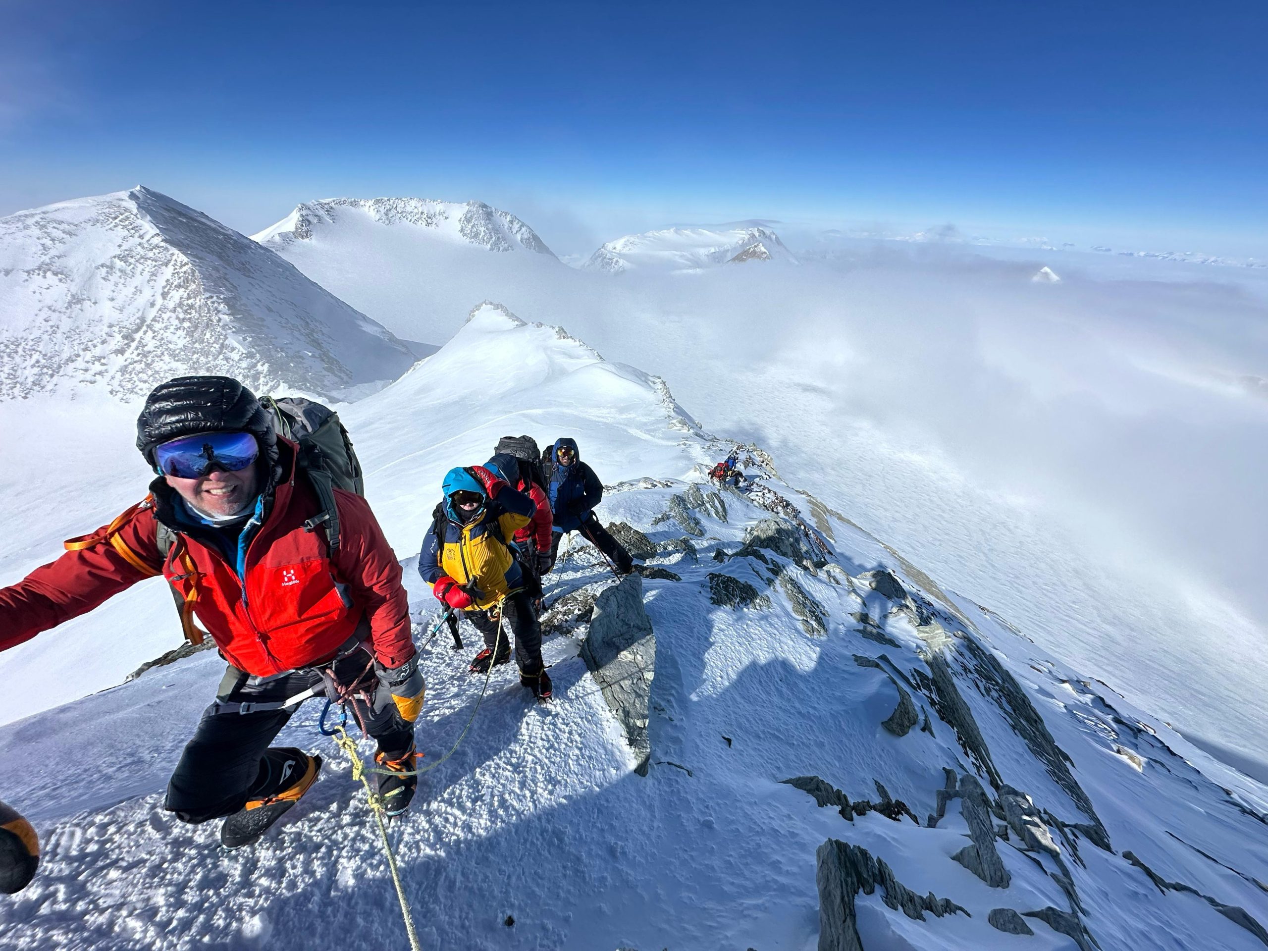 Vinson Climbers Back at Union Glacier - Climbing the Seven Summits